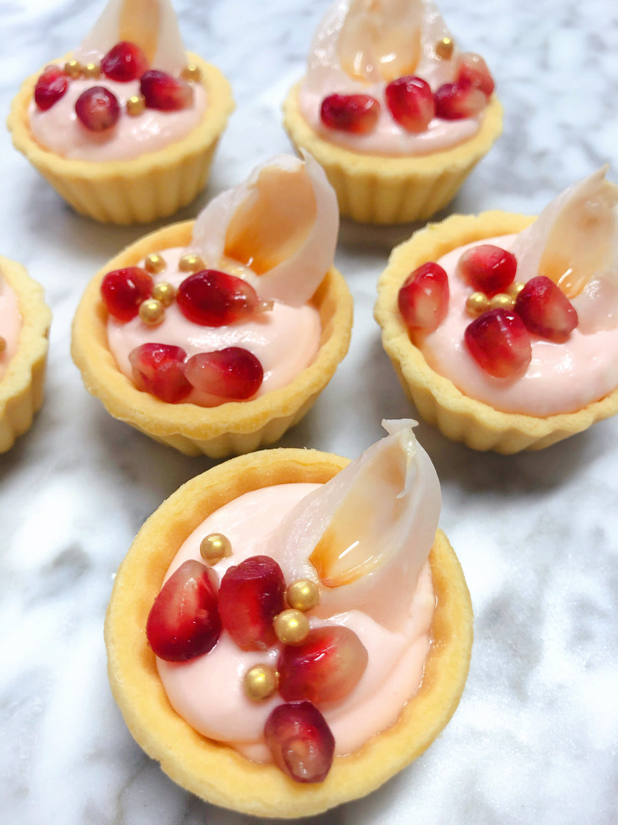 Lychee Rose Tarts – Happy Love Box