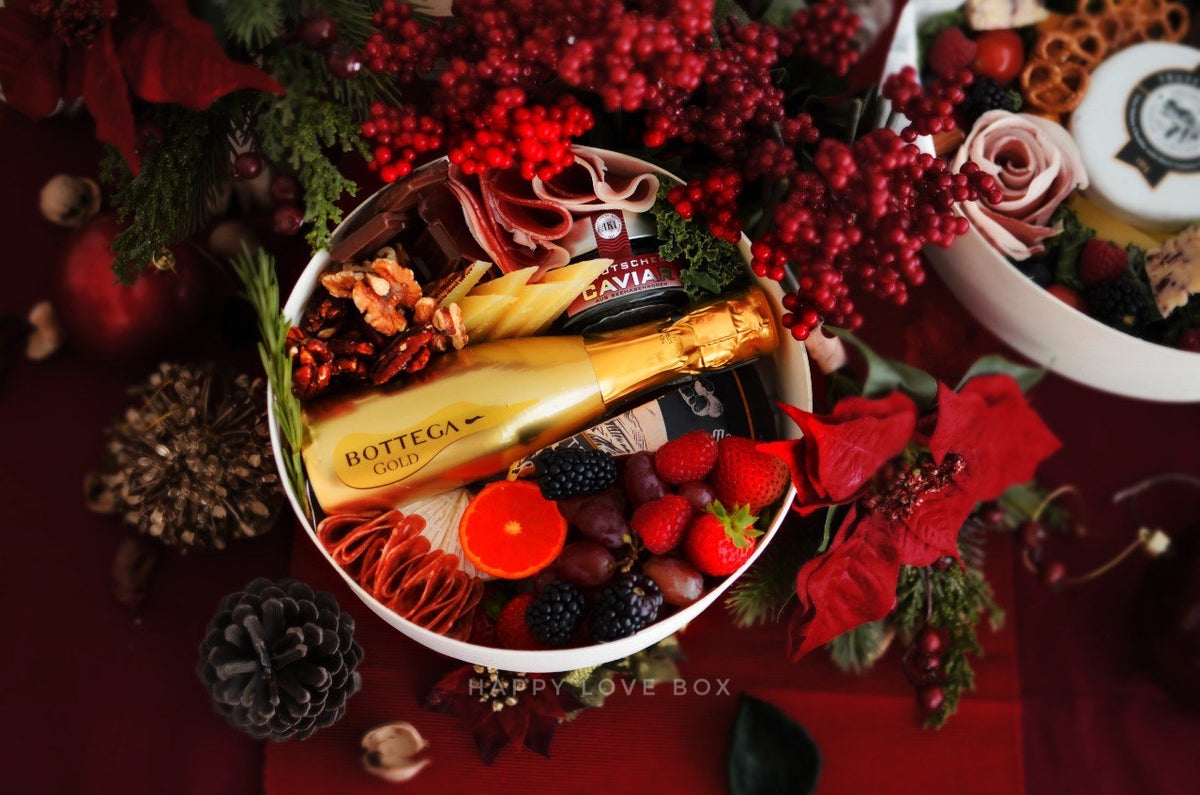 Christmas Gold Platter – Happy Love Box